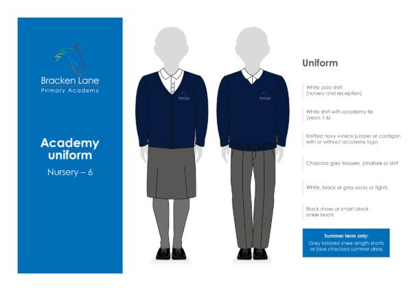 Uniform and equipment - Bracken Lane Primary